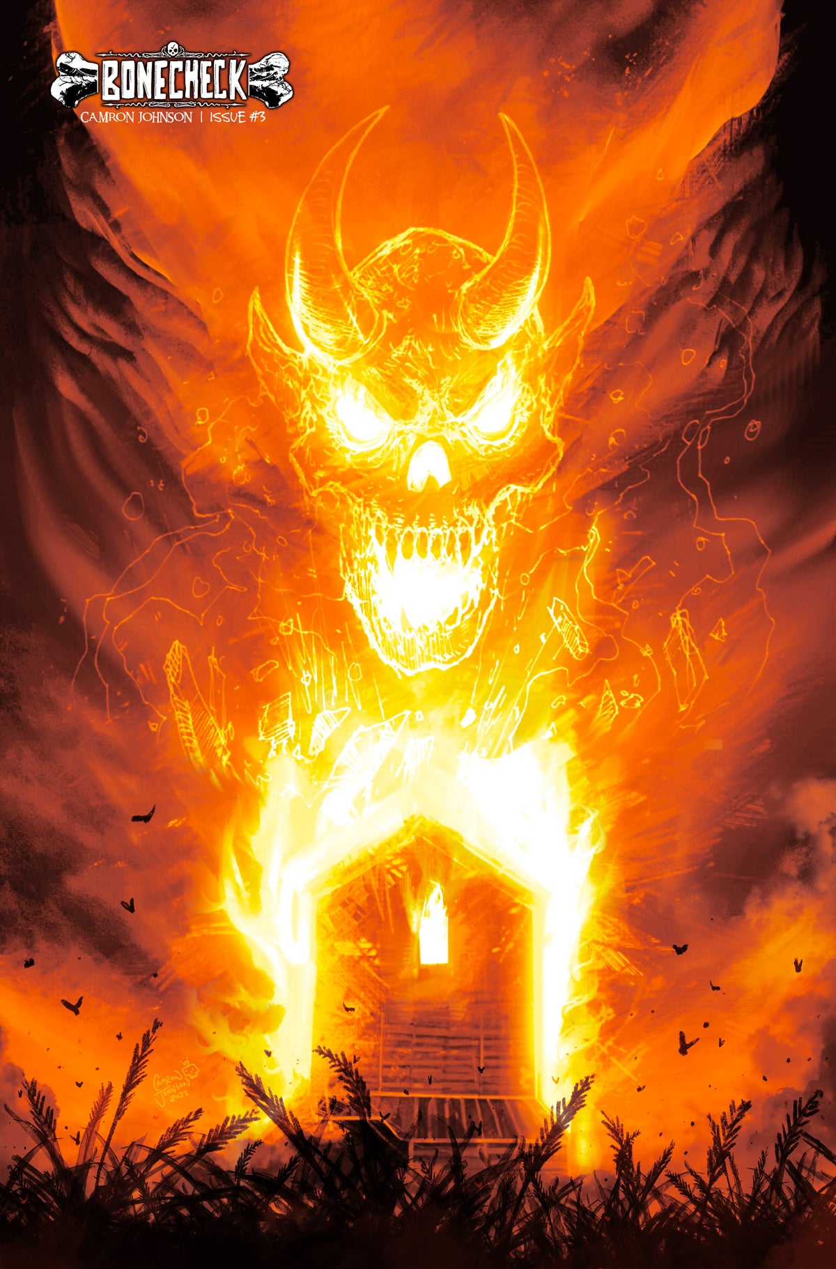 Bonecheck #3 - CVR D 1:25 Ratio - Camron Johnson| Legends Comics